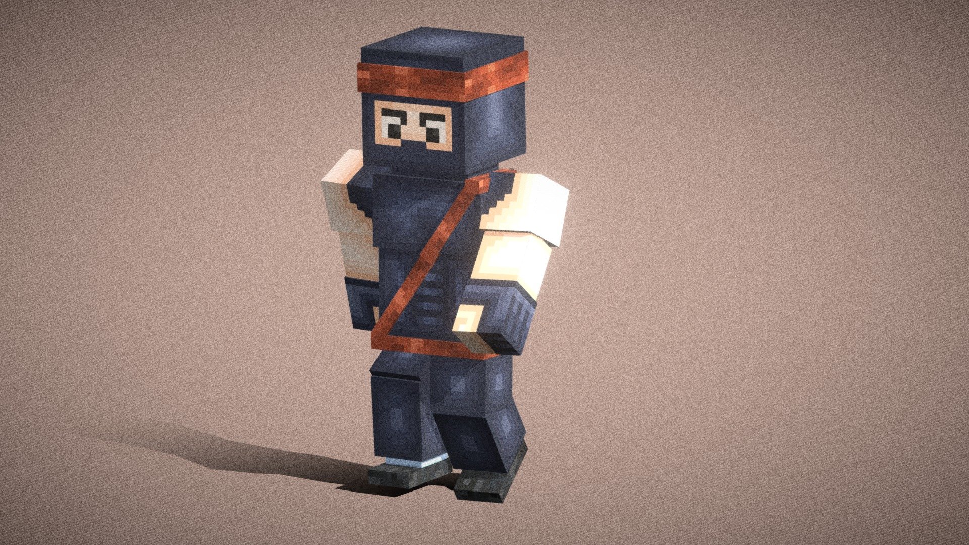 Ninja - 3D model by AJLazza [55bb872] - Sketchfab