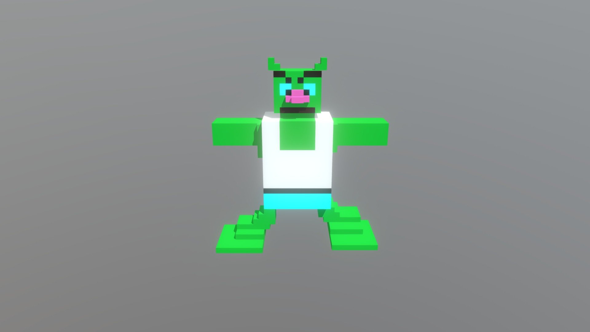 Gangnam Style - 3D model by Wilq [55bb9af] - Sketchfab