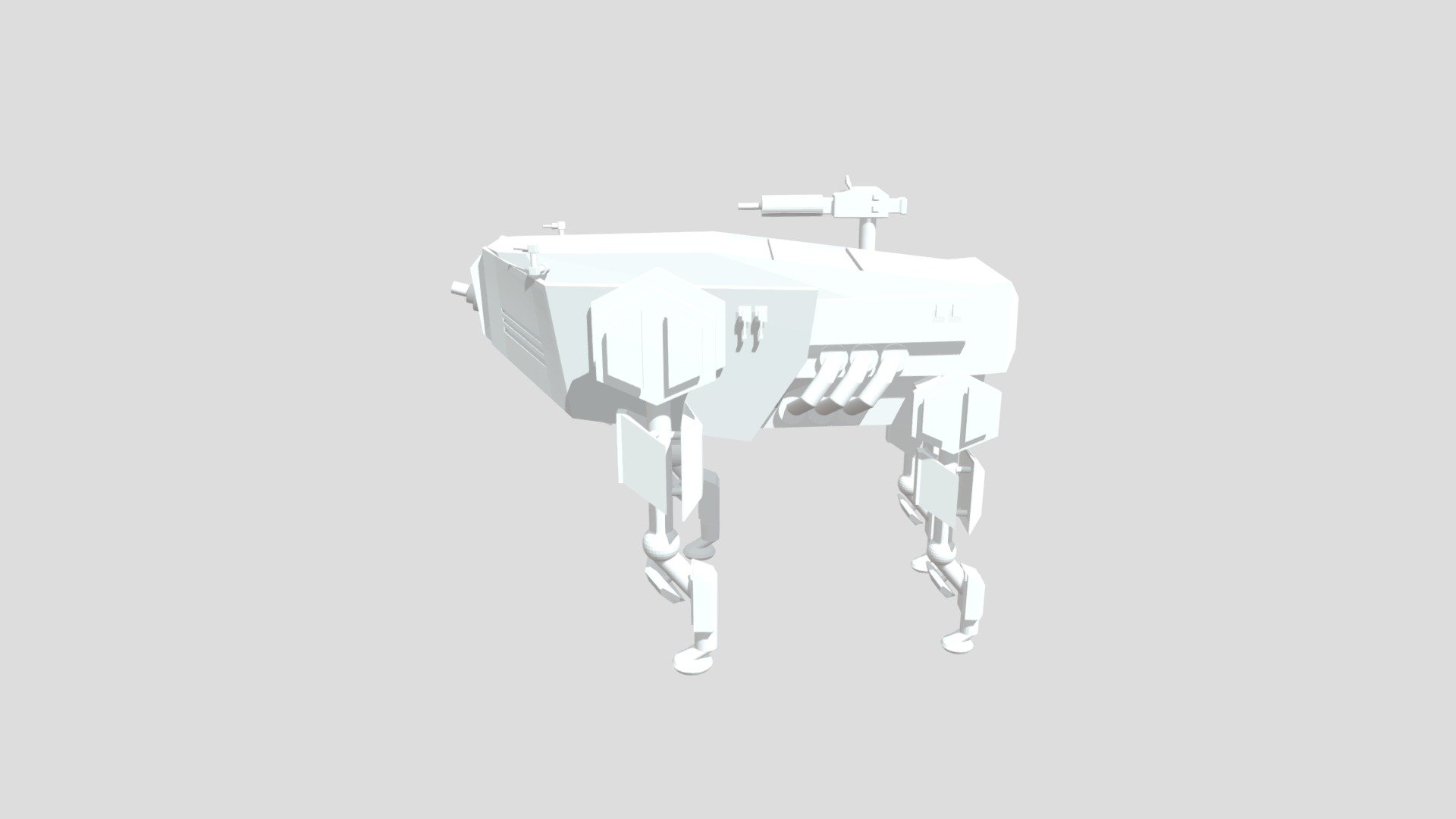 Robot - Download Free 3D model by OhorodnikG (@krutoy777) [55bd36f ...