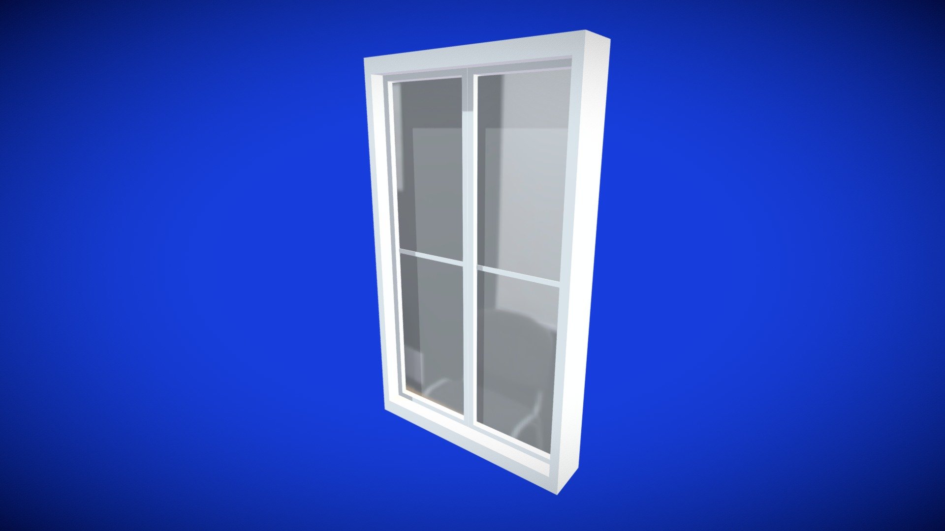 Low poly window (vertex colored) - Download Free 3D model by Juan ...