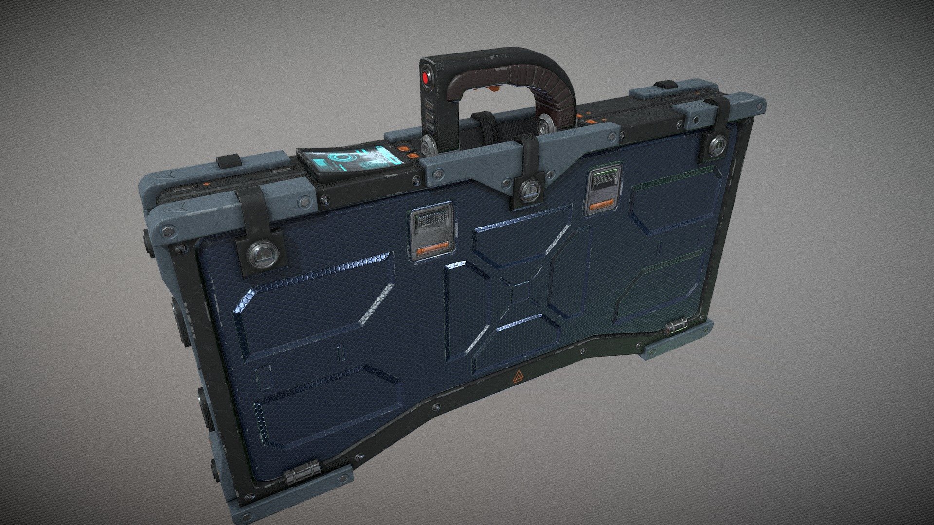 Weaponized Briefcase - 3D model by Positivity [55be9b9] - Sketchfab