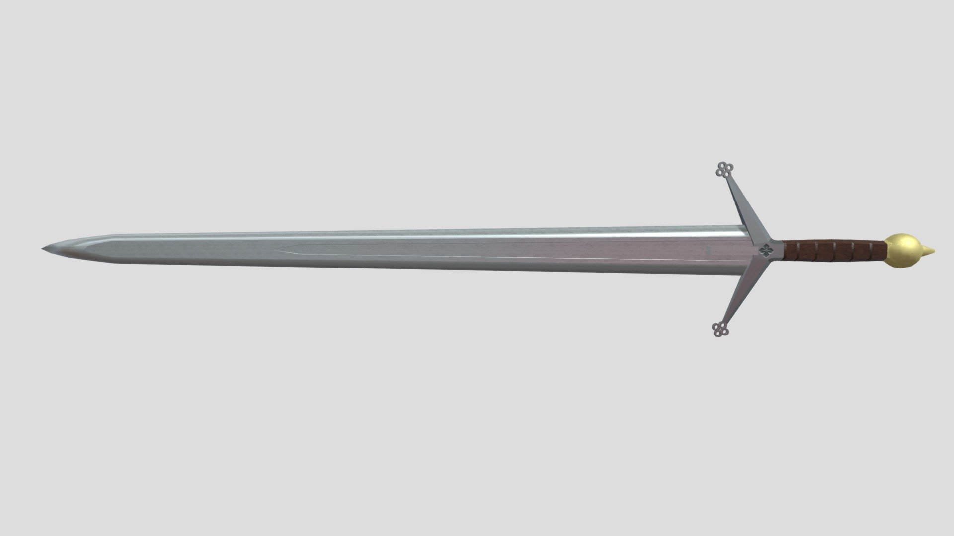 Medieval Long Sword - 3D model by Ivan Ray G. Balidiong ...