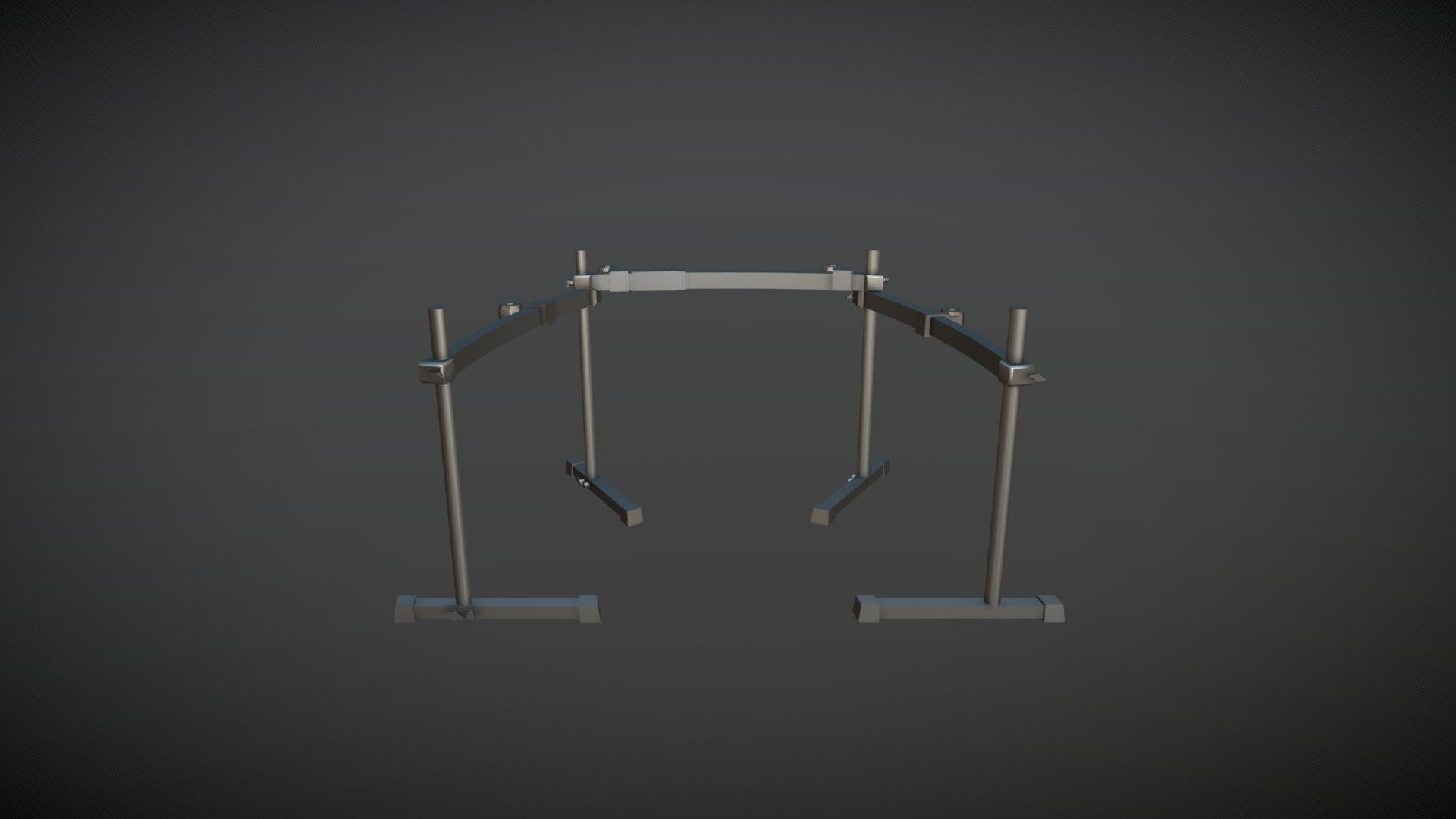 Pearl Drum Rack - 3D model by DETH (@maxmixrock2014) [55bf788] - Sketchfab