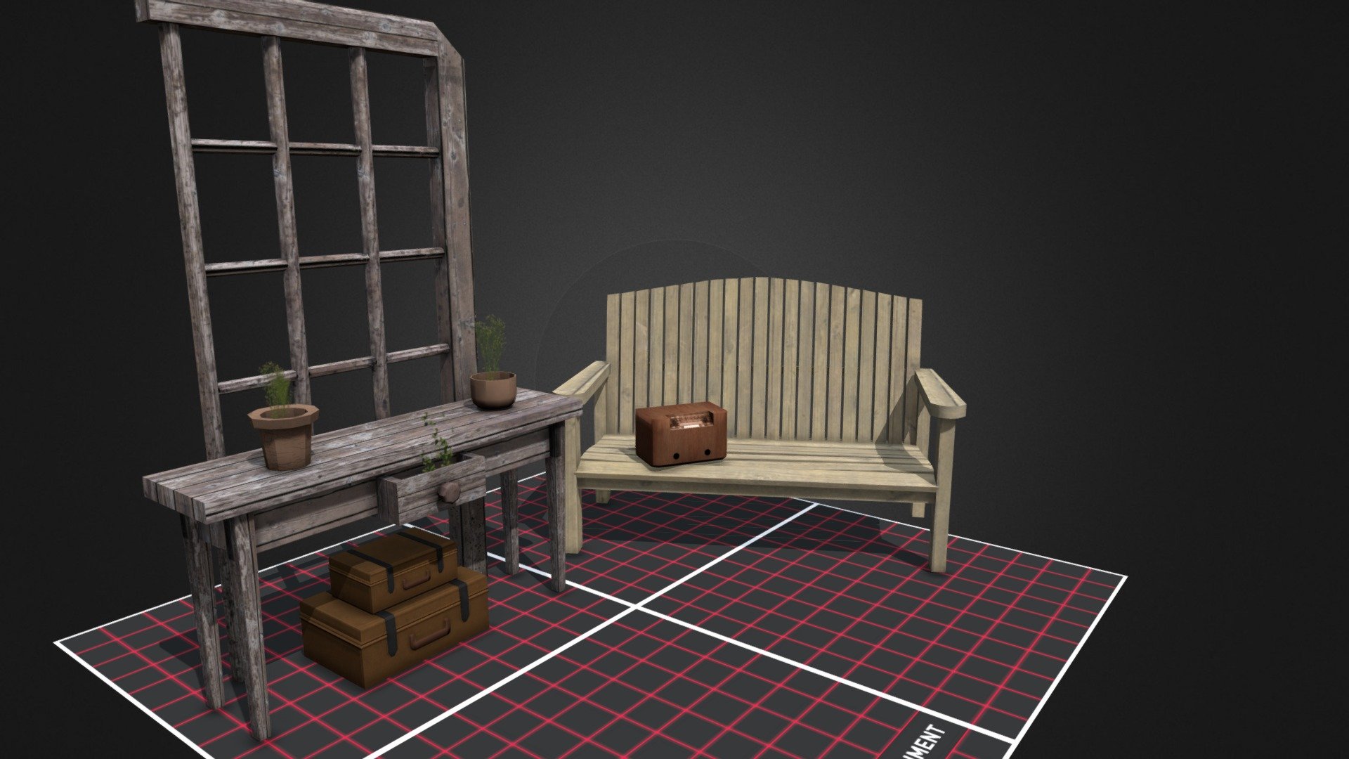 5 Simple Props - 3D model by Robin Bouchez (@robinbouchez) [55bf9be ...