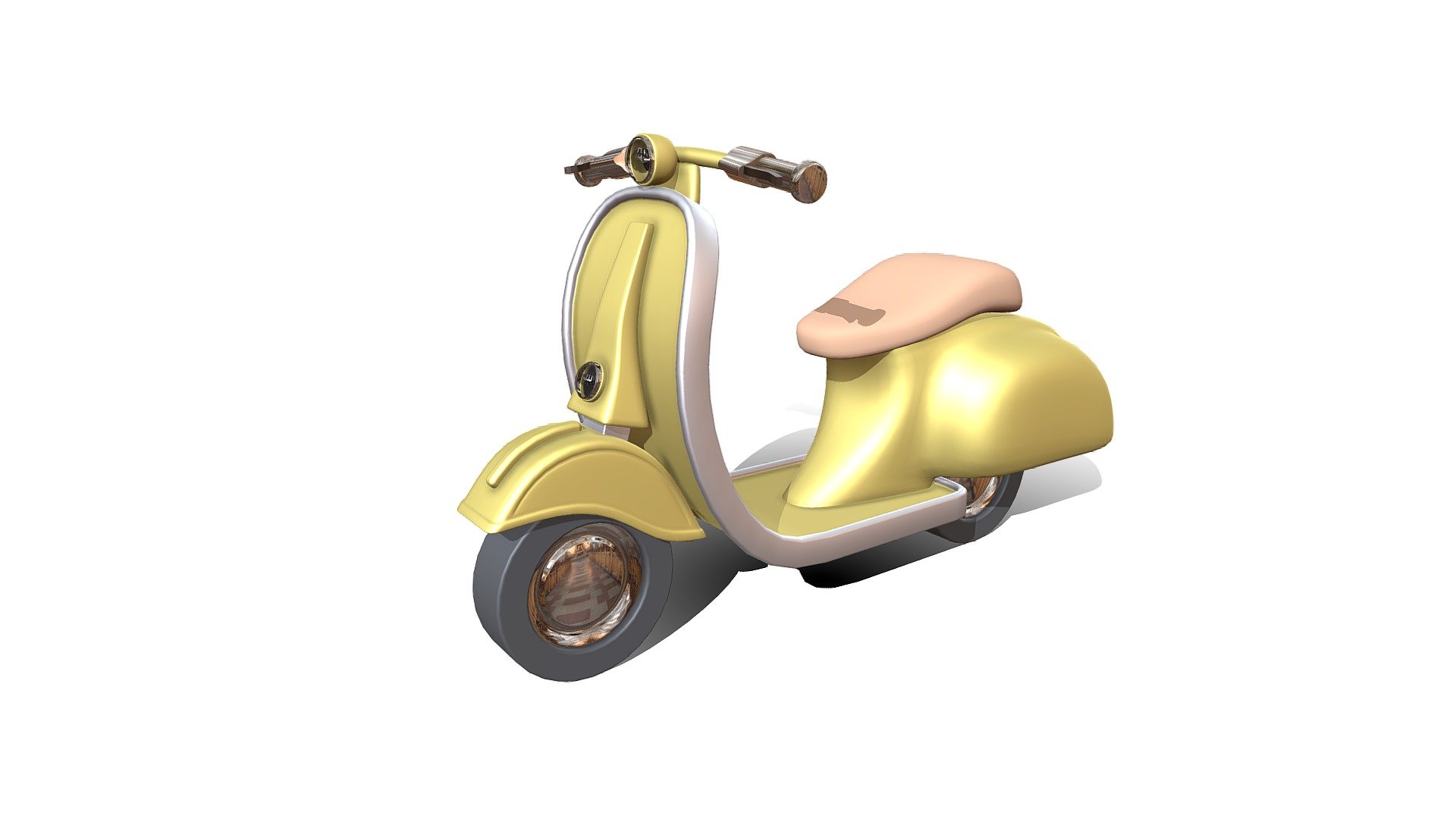 Scooter Kids Toy - Download Free 3D model by Raj prajapat (@rajprajapat ...