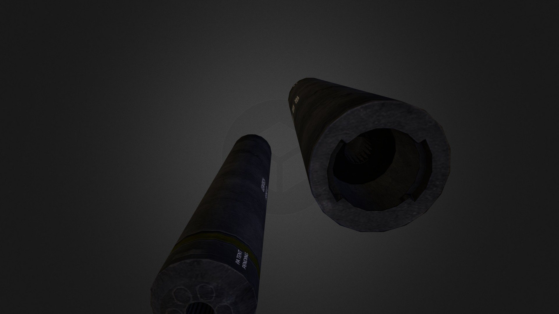 GEMTECH G5 silencer - 3D model by nika7586 [55c3349] - Sketchfab