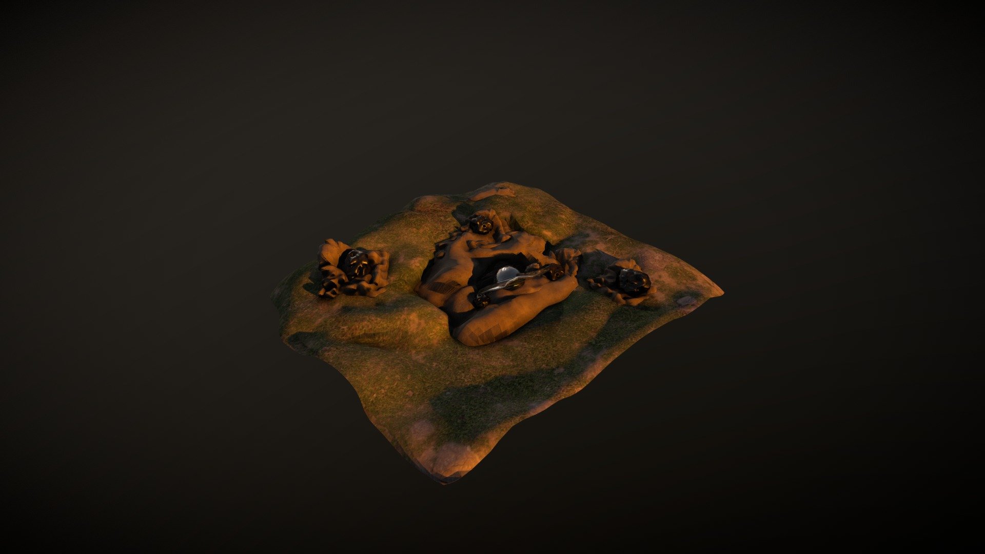 Crash Site Final Version - Download Free 3D model by Christopher Bland ...