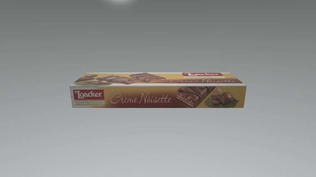 Loacker Creme Noisette - 3D model by Martichoras [55c428e] - Sketchfab