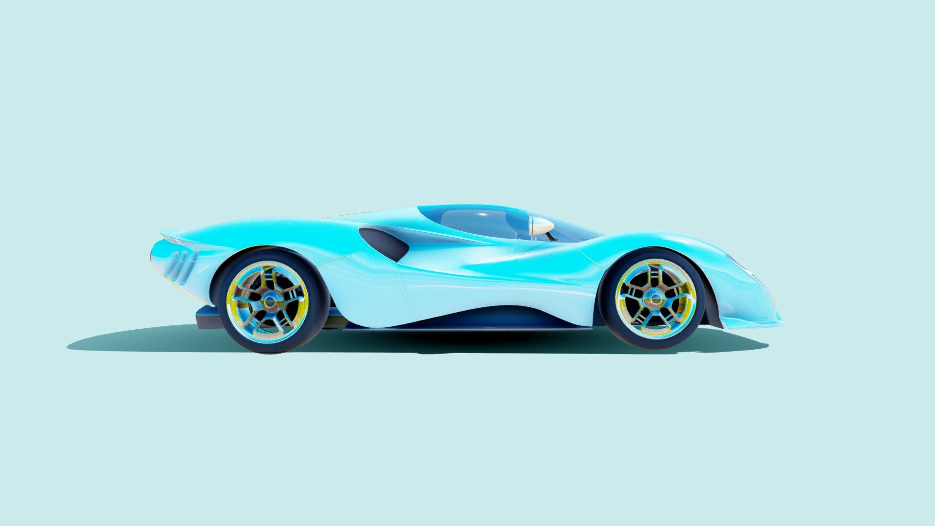 2019 | De Tomaso P72 - Download Free 3D model by kevin (ケビン ...