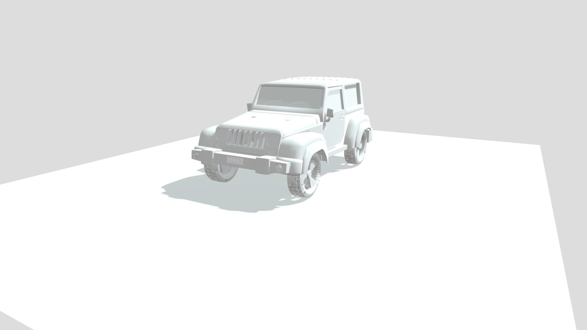 Thar model - Download Free 3D model by amangaychand0 [55c61ac] - Sketchfab