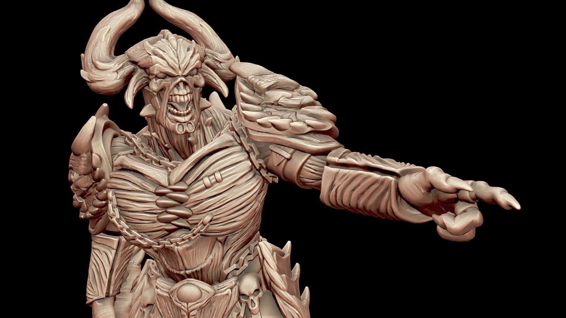 Hell Lord 3D Printing Miniature - 3D model by TheSurrealFactory ...