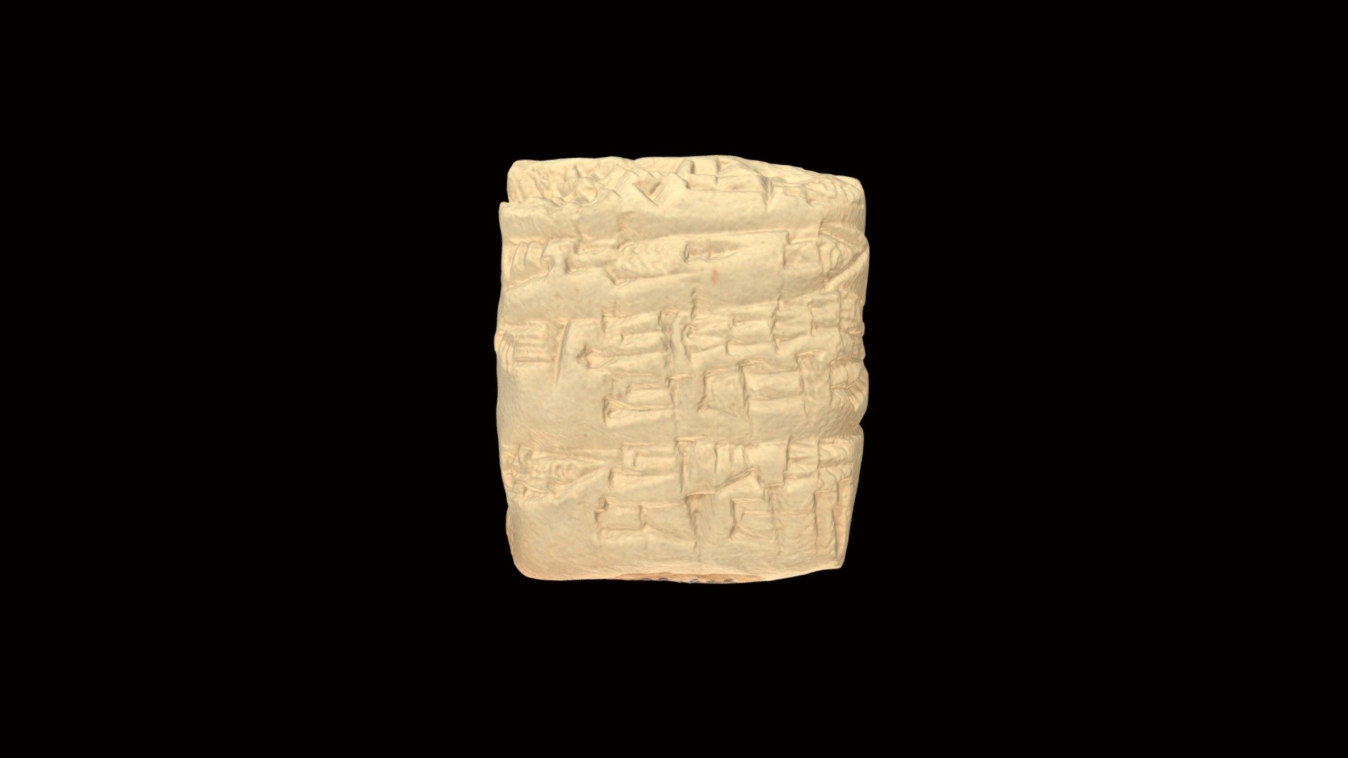 Cuneiform Tablet HMANE1899.2.466 - 3D model by Harvard Museum of the ...