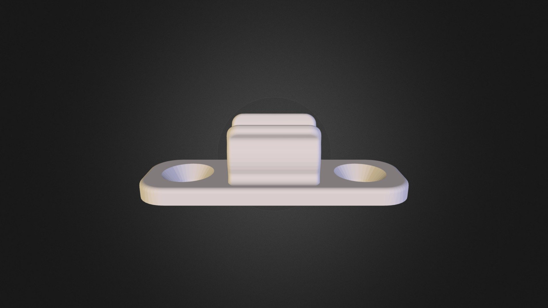 USB Cable Mount - 3D model by 3dindustries [55cc27a] - Sketchfab