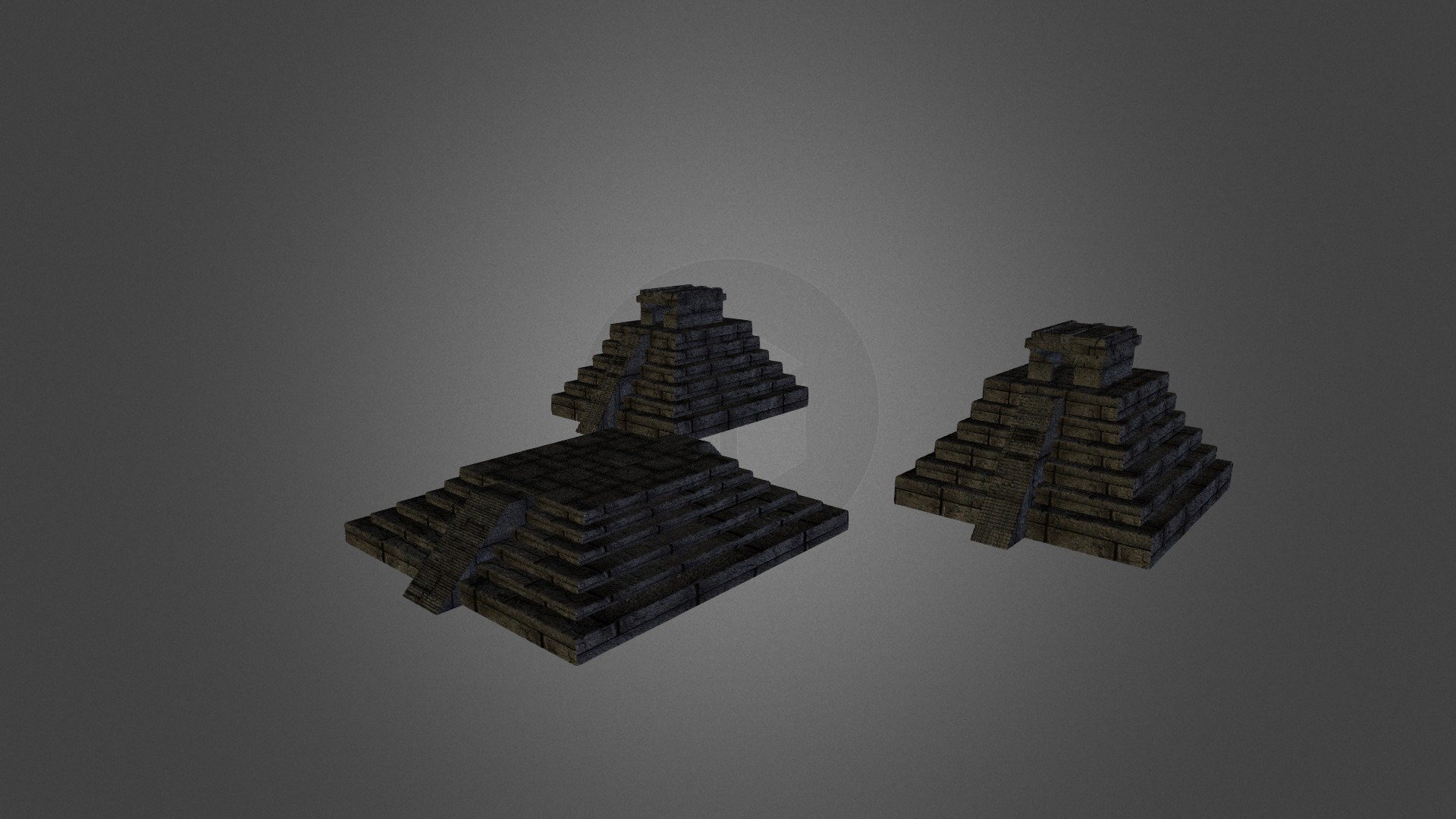 Mayan_temple - 3D model by Blackgrave [55ccd23] - Sketchfab