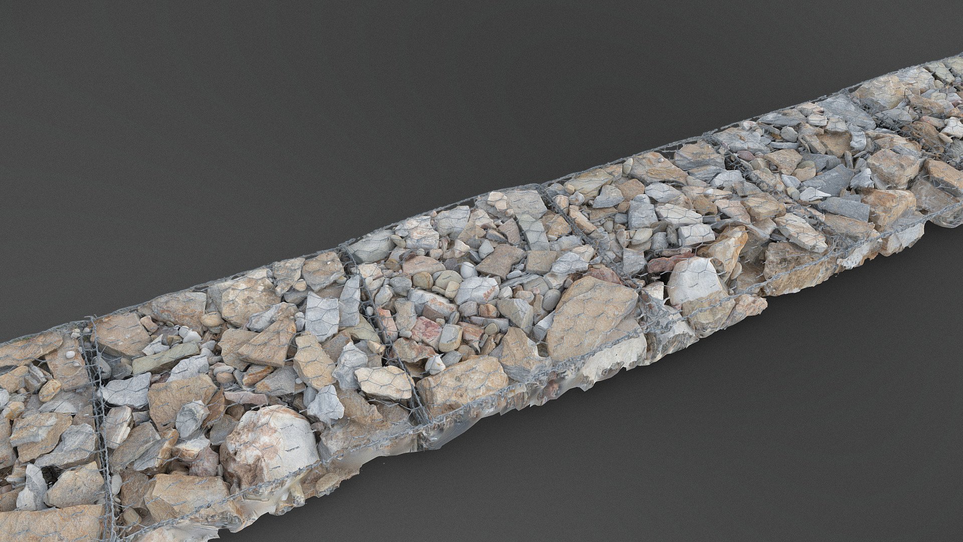Seaside gabion wall - Download Free 3D model by matousekfoto [55ce0dd ...