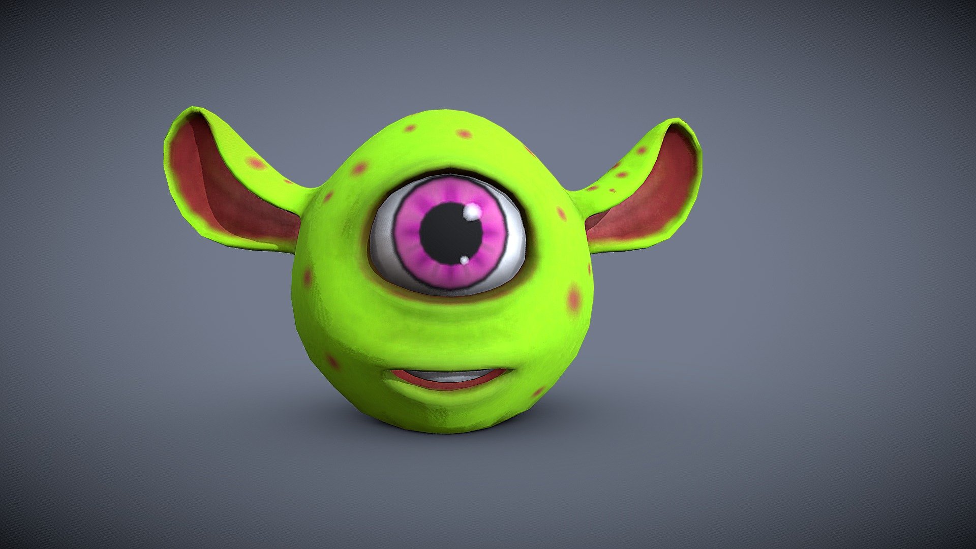 little cartoon alien - Buy Royalty Free 3D model by 3DAnvil [55ce2a1 ...