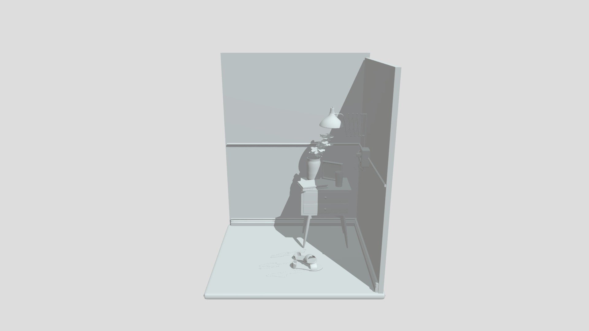 Entry table - 3D model by MICHIE373 [55cf083] - Sketchfab