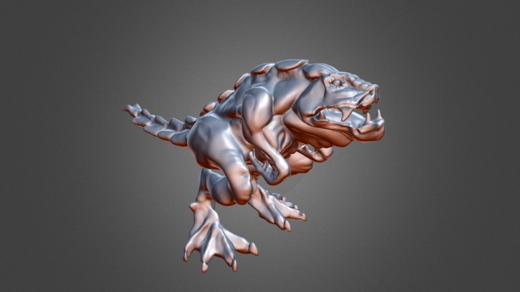 Reptile Kangaroo - 3D model by Constantin Iosef (@constantin.iosef ...