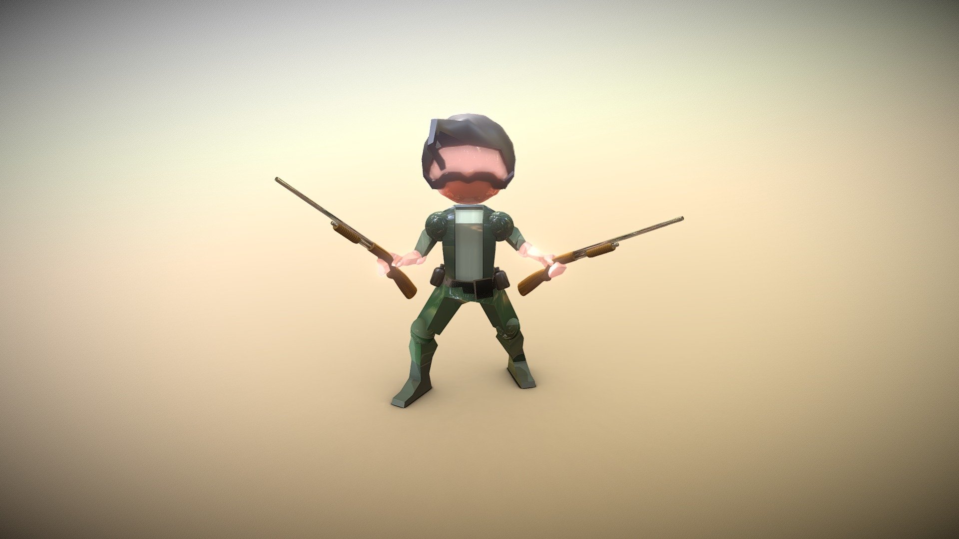 K3D - Rogue - 3D model by Onye Nacho (@onyenacho) [55d1db5] - Sketchfab