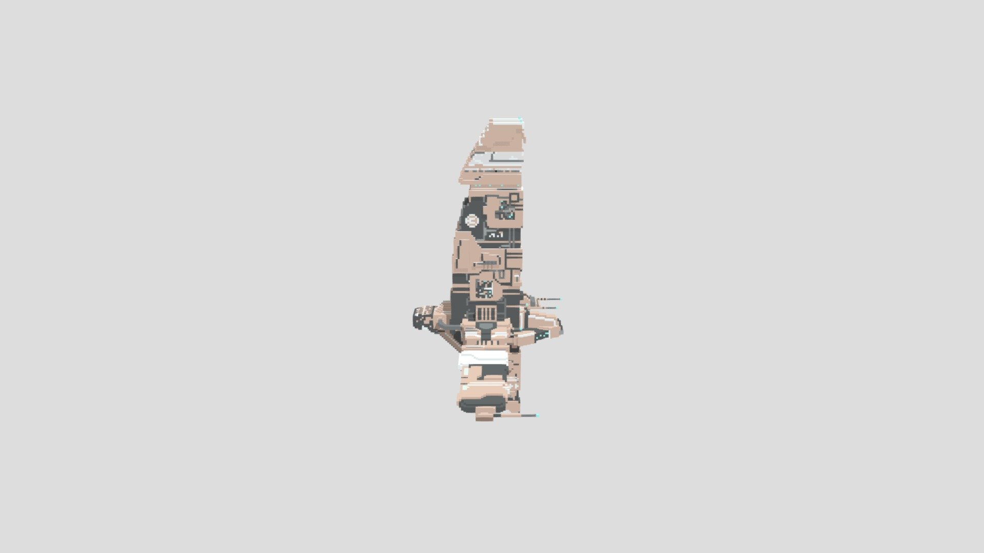 Minecraft EVE Online Caldari Heron - Download Free 3D model by Tigerar1 ...