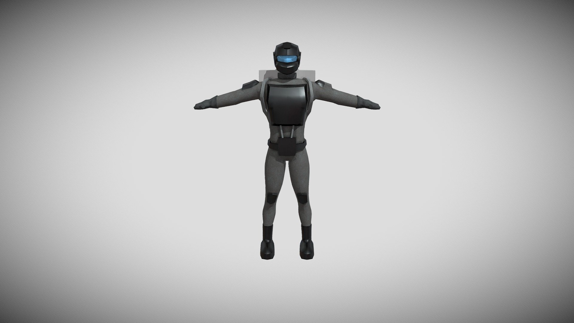 Space Soldier - 3D model by dominikcolesgames [55d2e13] - Sketchfab