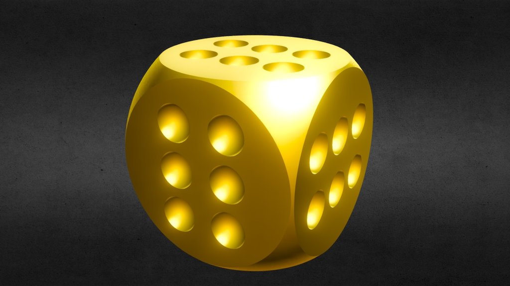 3Dice - 3D model by Alexander Vasiliev (@ki1004ka) [55d30cd] - Sketchfab