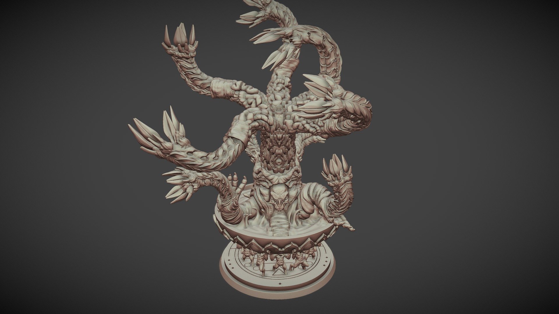 Hydra - 3D model by PetersenGames [55d332b] - Sketchfab