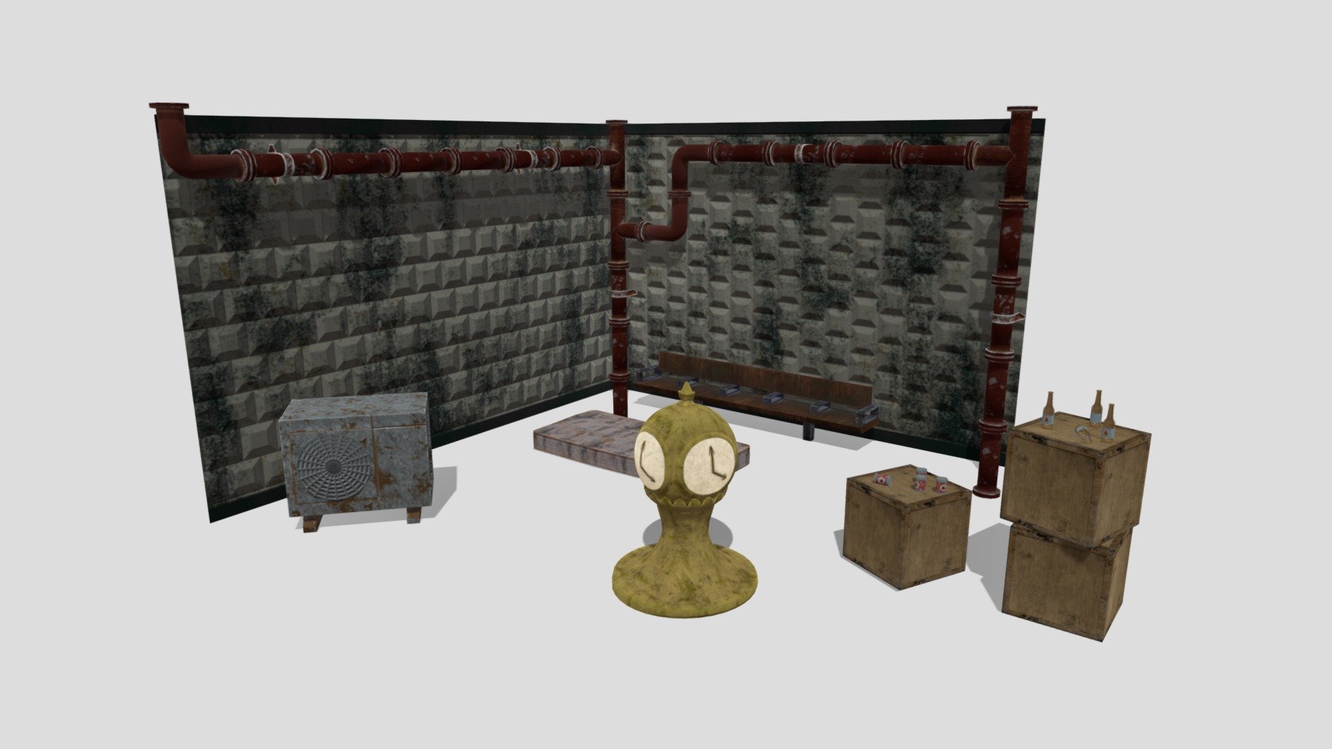 Metro Assets (1) - Download Free 3D model by NathanLong (@CaptainGalaxy ...