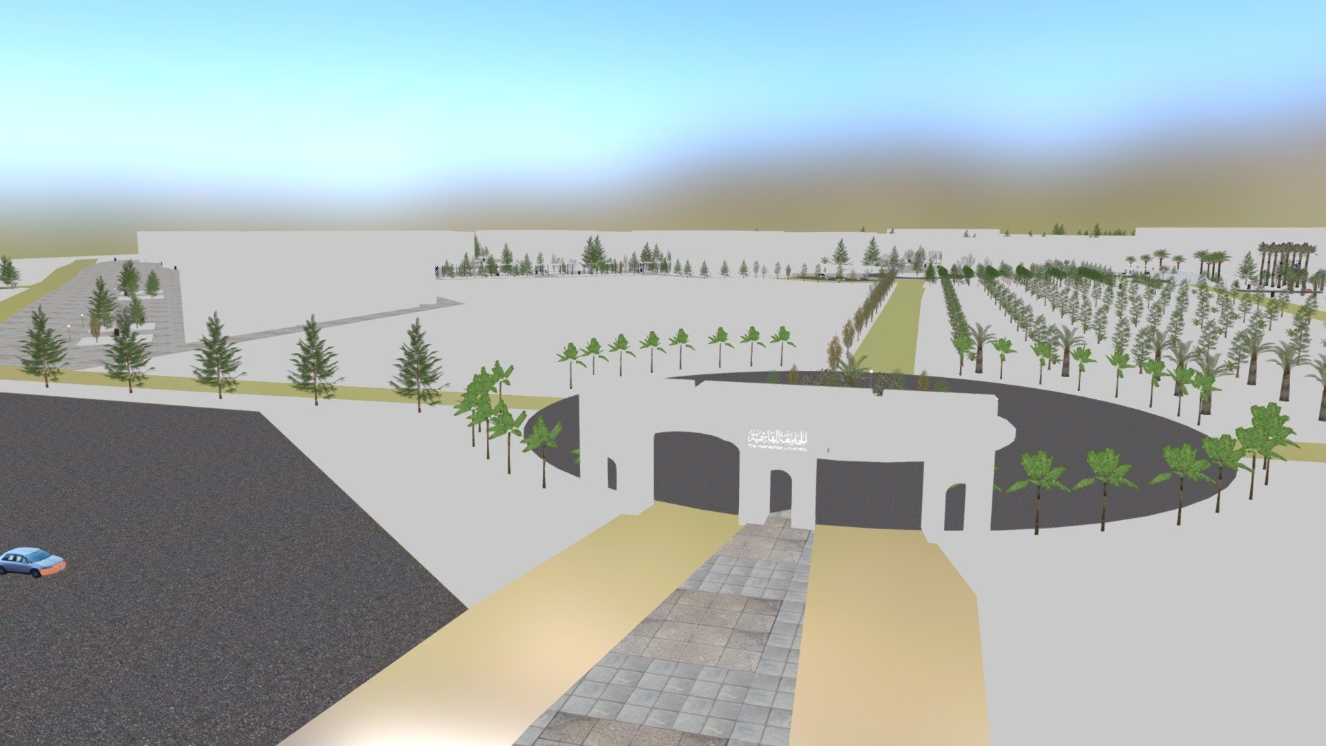Hashemite University Test Release - 3D model by mondone [55d4523 ...