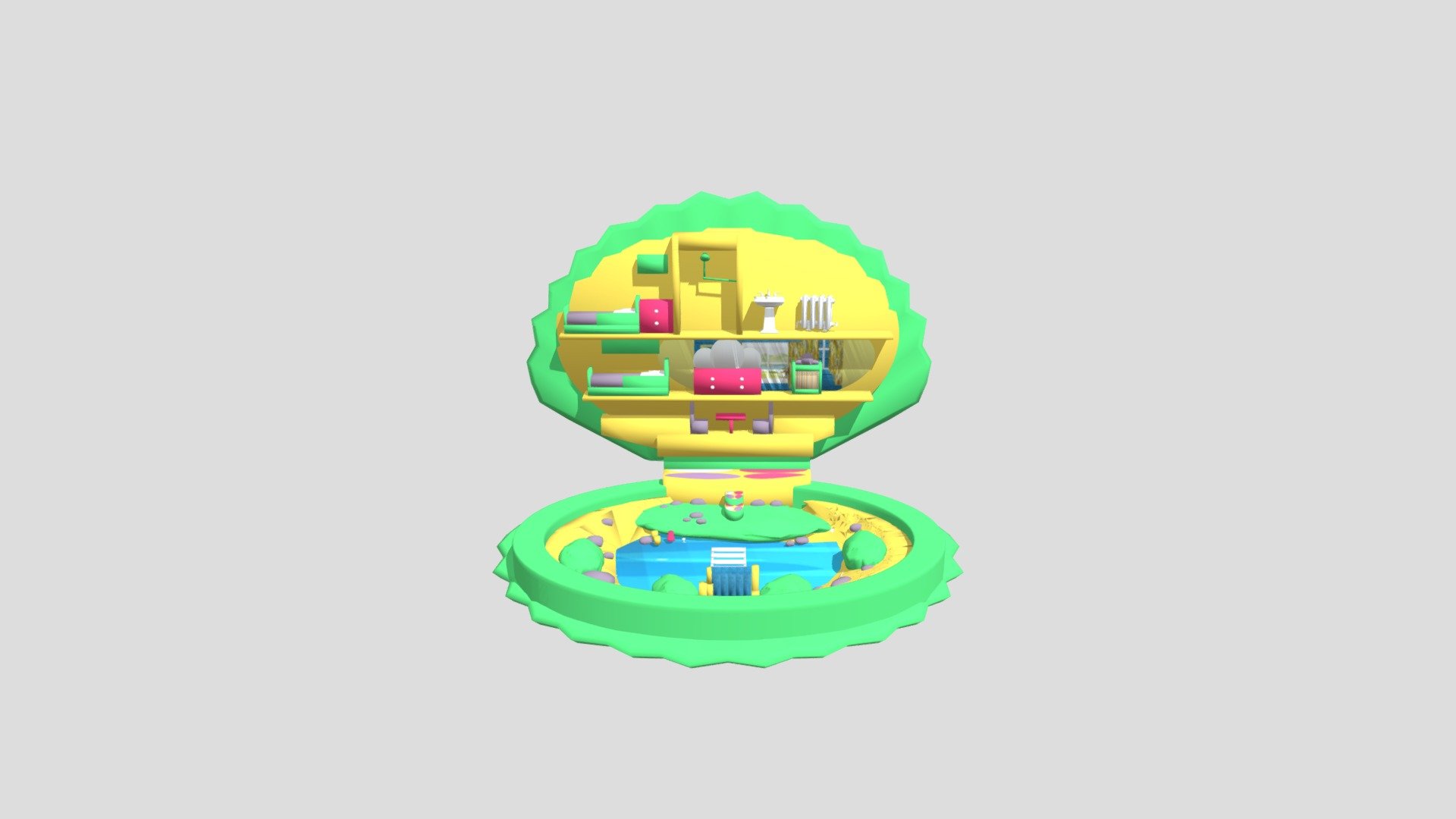 Polly Pocket3 - Download Free 3D model by House Doctor (@chin4grci4 ...