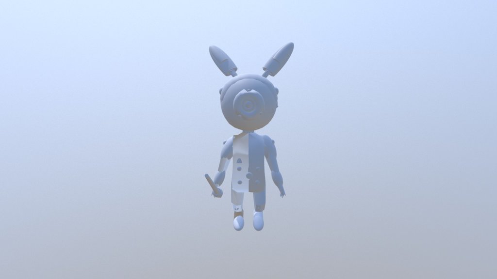 rabbit bot - 3D model by kamonwan.si [55d63ec] - Sketchfab