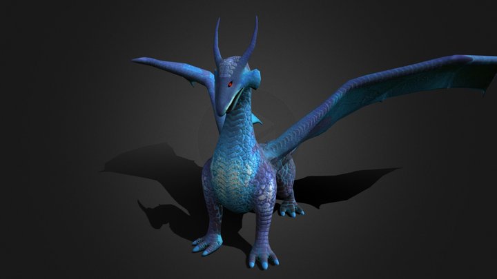 Blue-dragon 3D models - Sketchfab