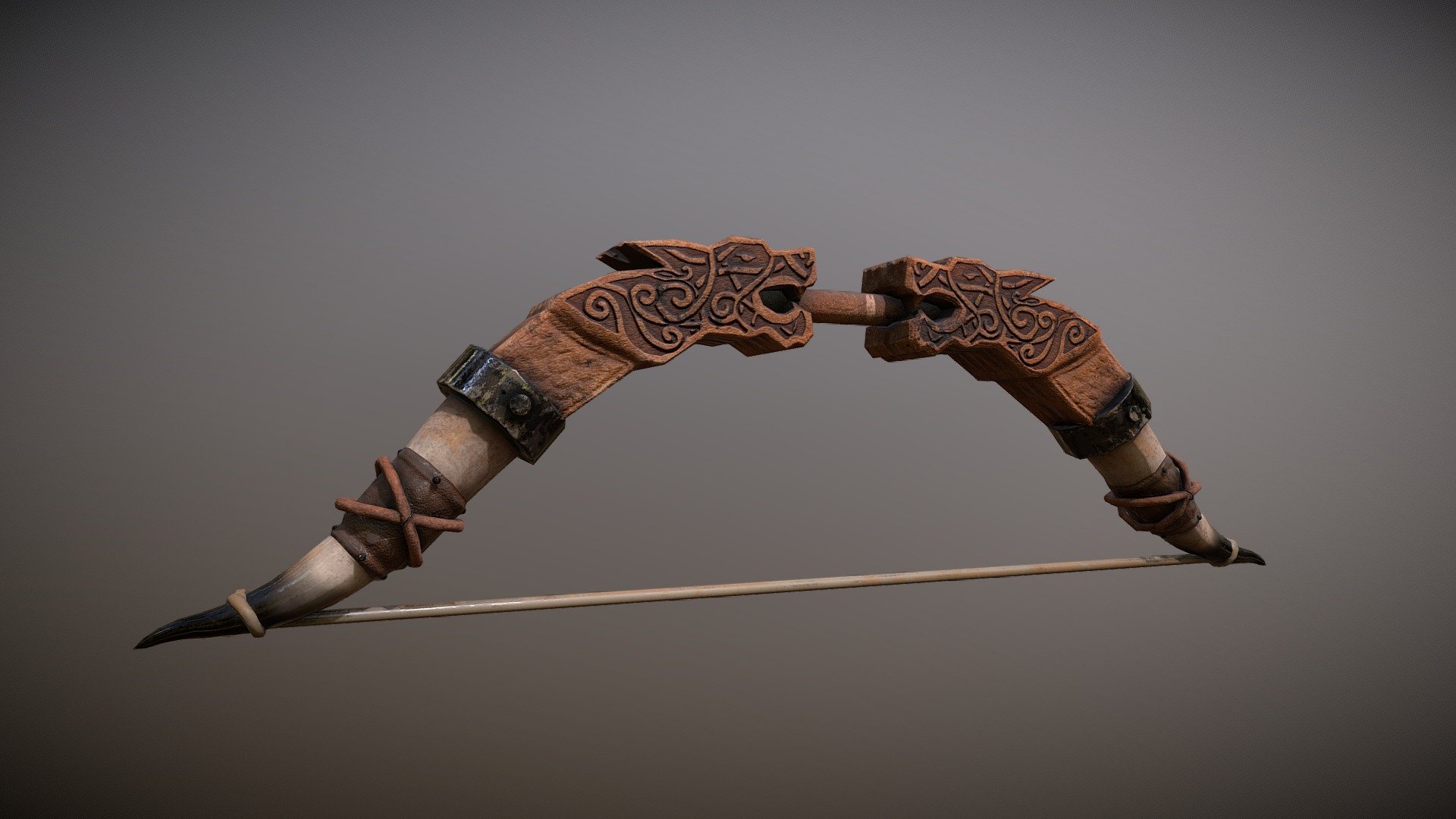 Prop Model - Bow - 3D model by JAKirkpatrick [55d83d6] - Sketchfab
