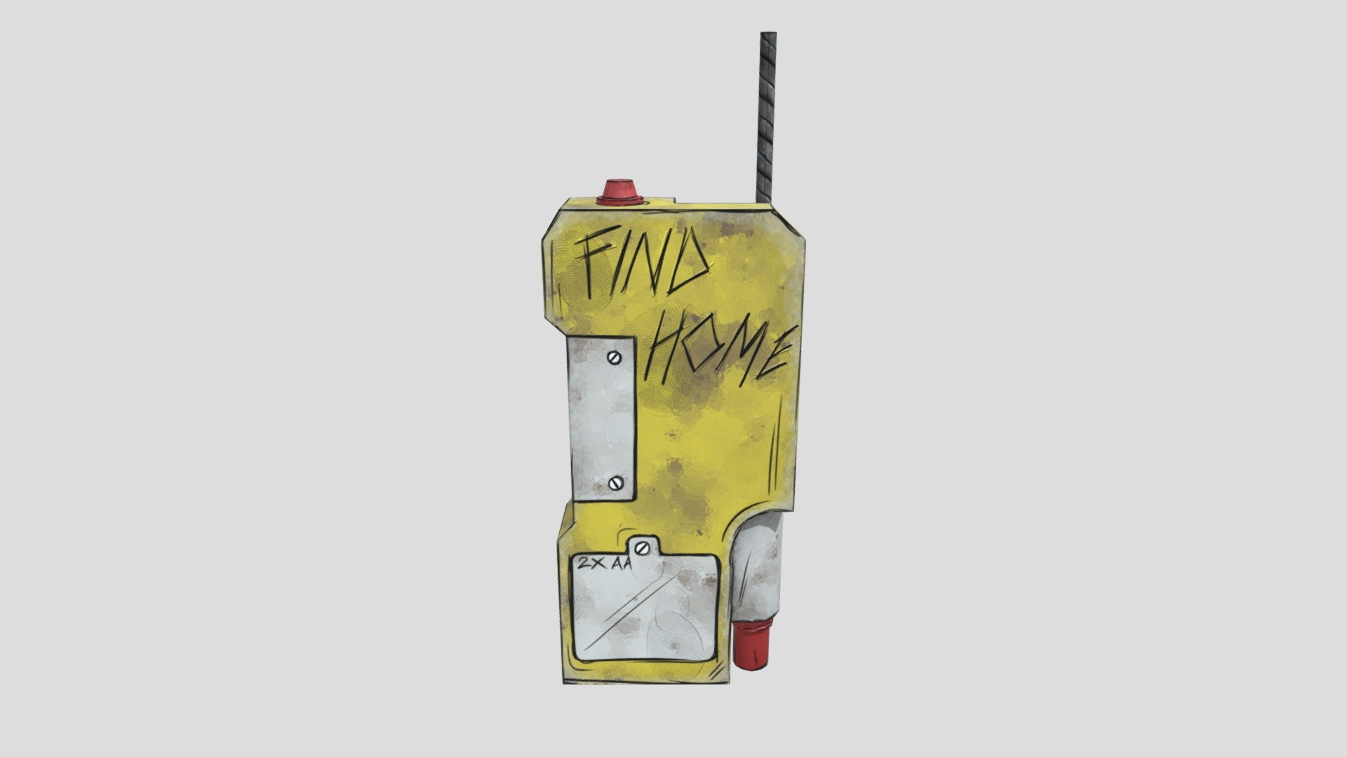 Stylised Radio Prop - 3D model by Tuvu Dsgn (@tuvu_dsgn) [55d86ee ...