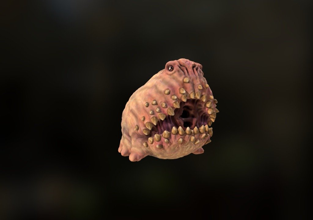 Demon Slug - 3D model by DarkBunny [55d946c] - Sketchfab