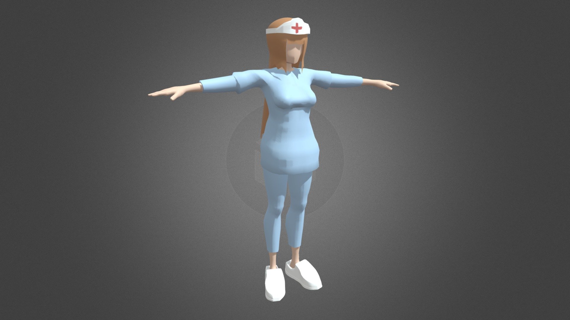 Nurse - Download Free 3D model by Citrus (@citrusfriendd) [55d9f2a ...