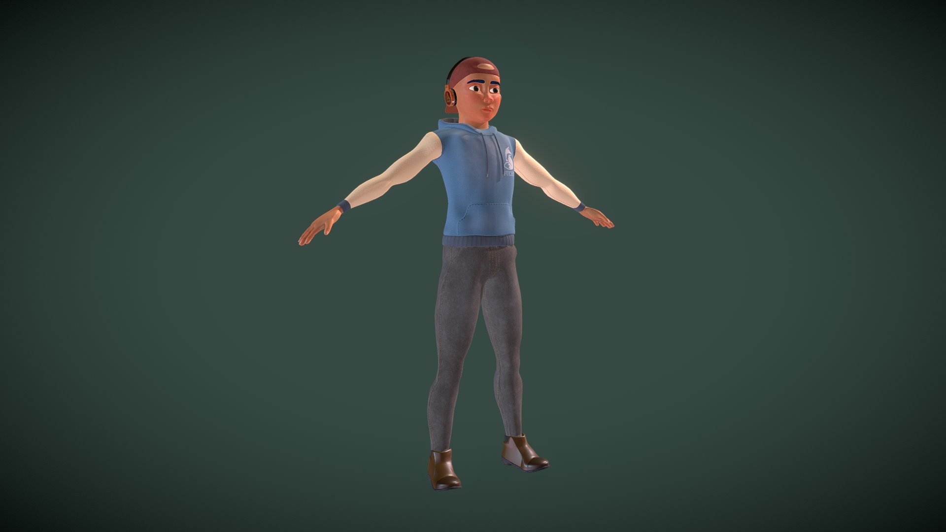 The Student Character - 3D model by KEVIN VELOSO (@veloso.k) [55da173 ...