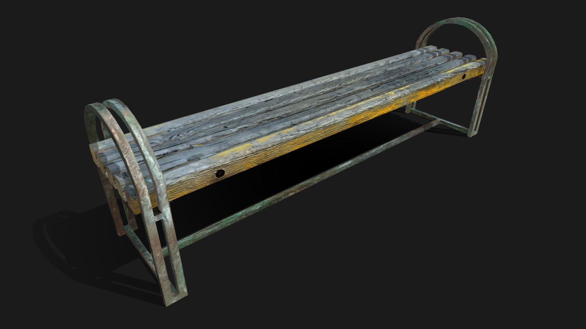 Bench Siberian Classic 01 - Download Free 3D model by randombug ...