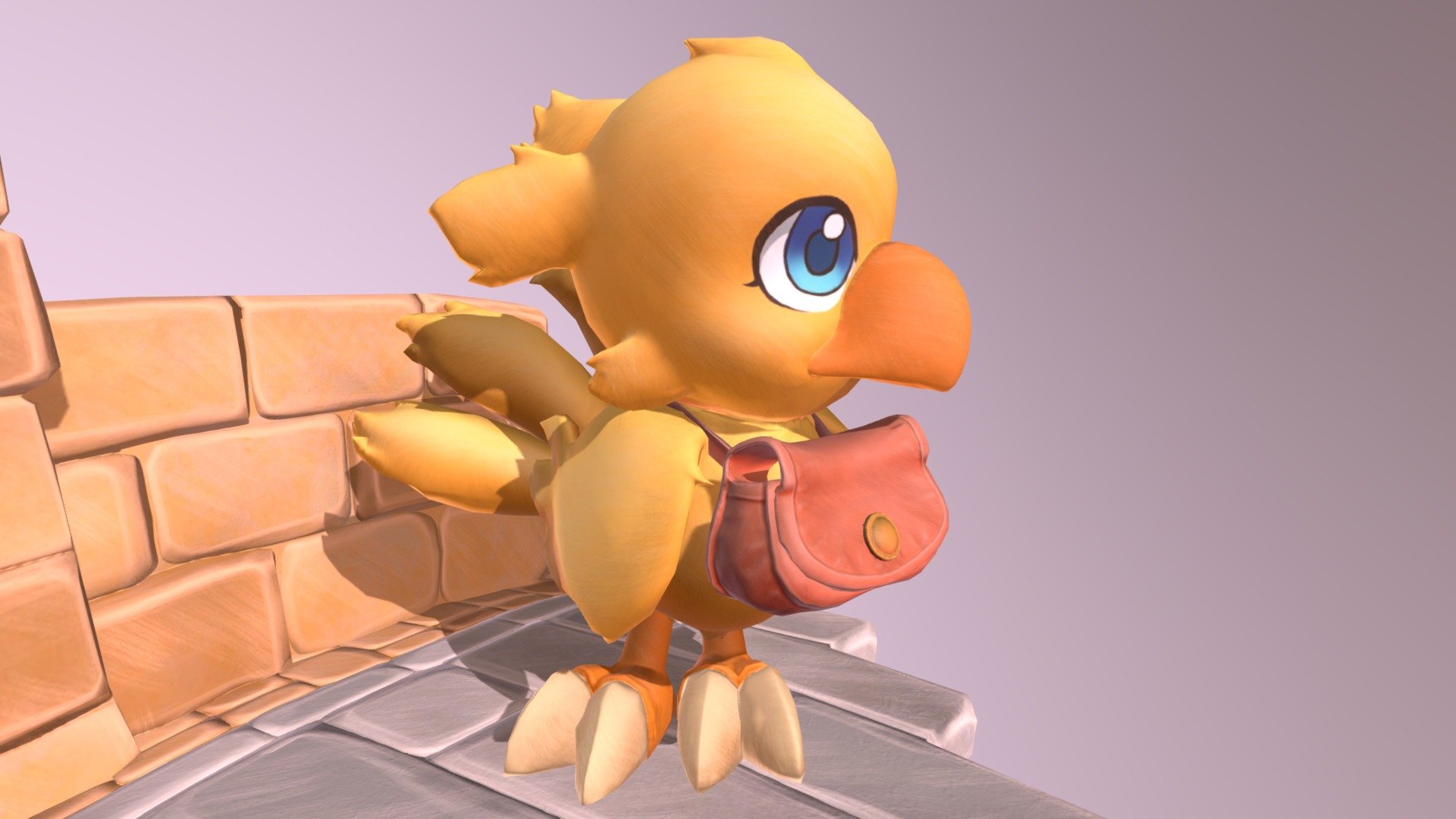chocobo - 3D model by Daisuce [55db271] - Sketchfab