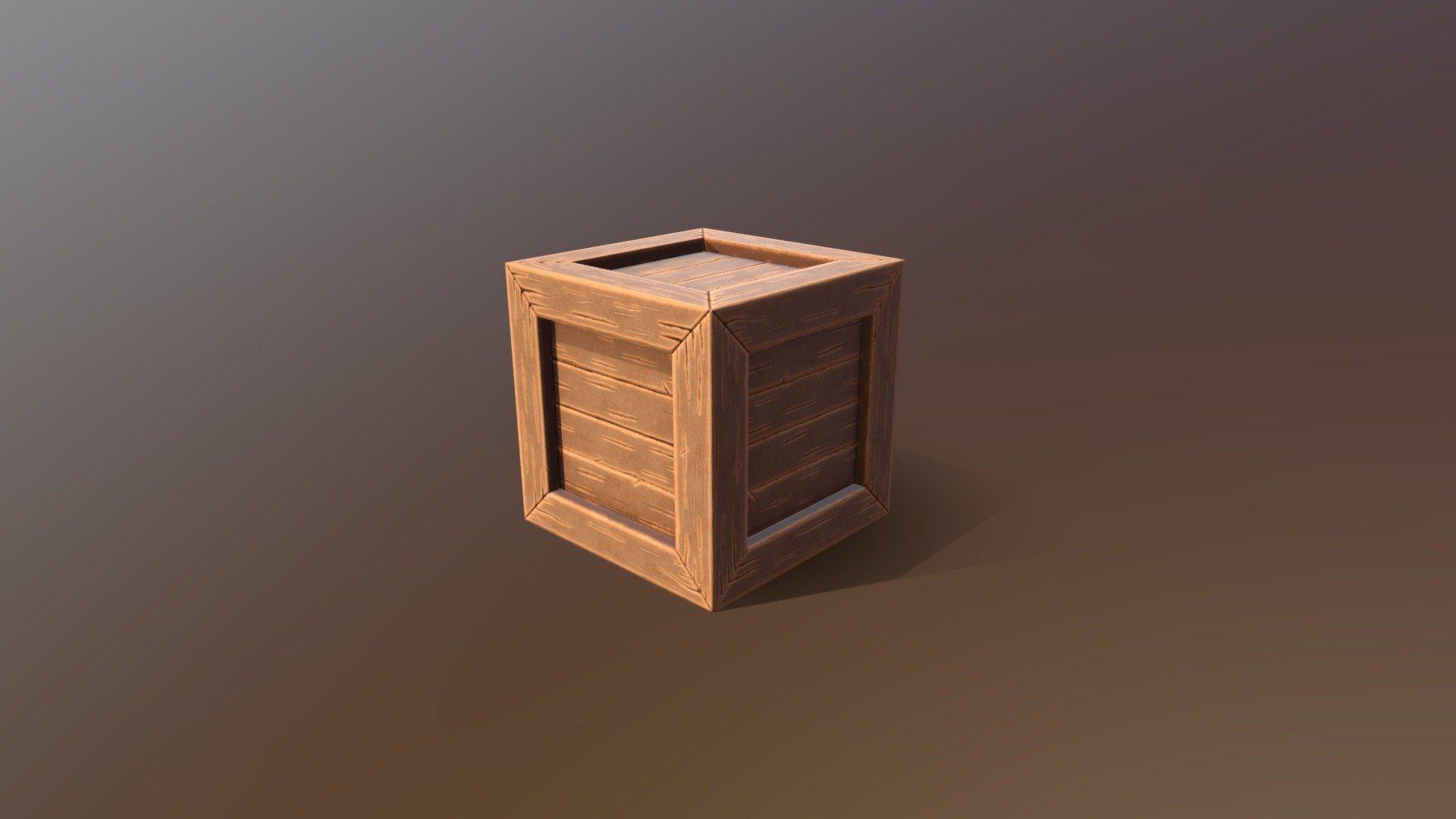 Stylized Crate - 3D model by FrostiWolff [55db352] - Sketchfab