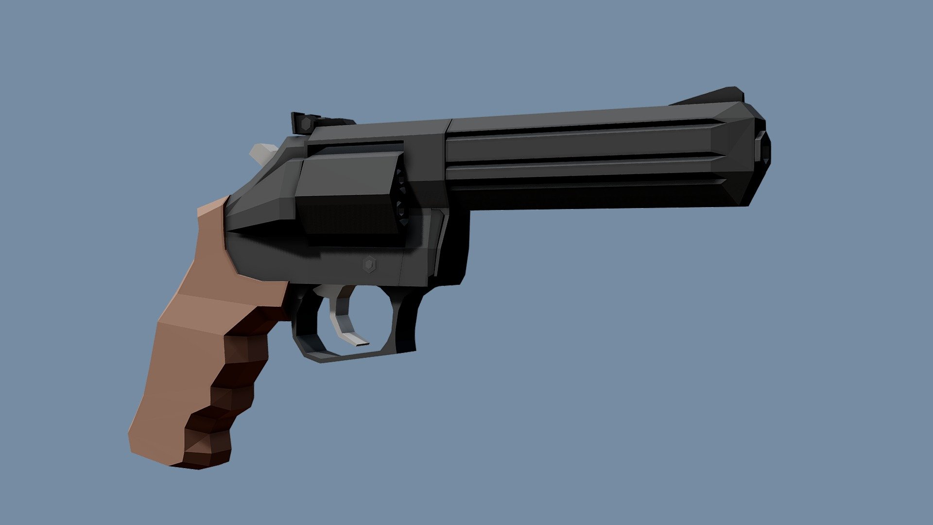 Low-Poly Manurhin MR93 - Download Free 3D model by TastyTony [55db7c8 ...
