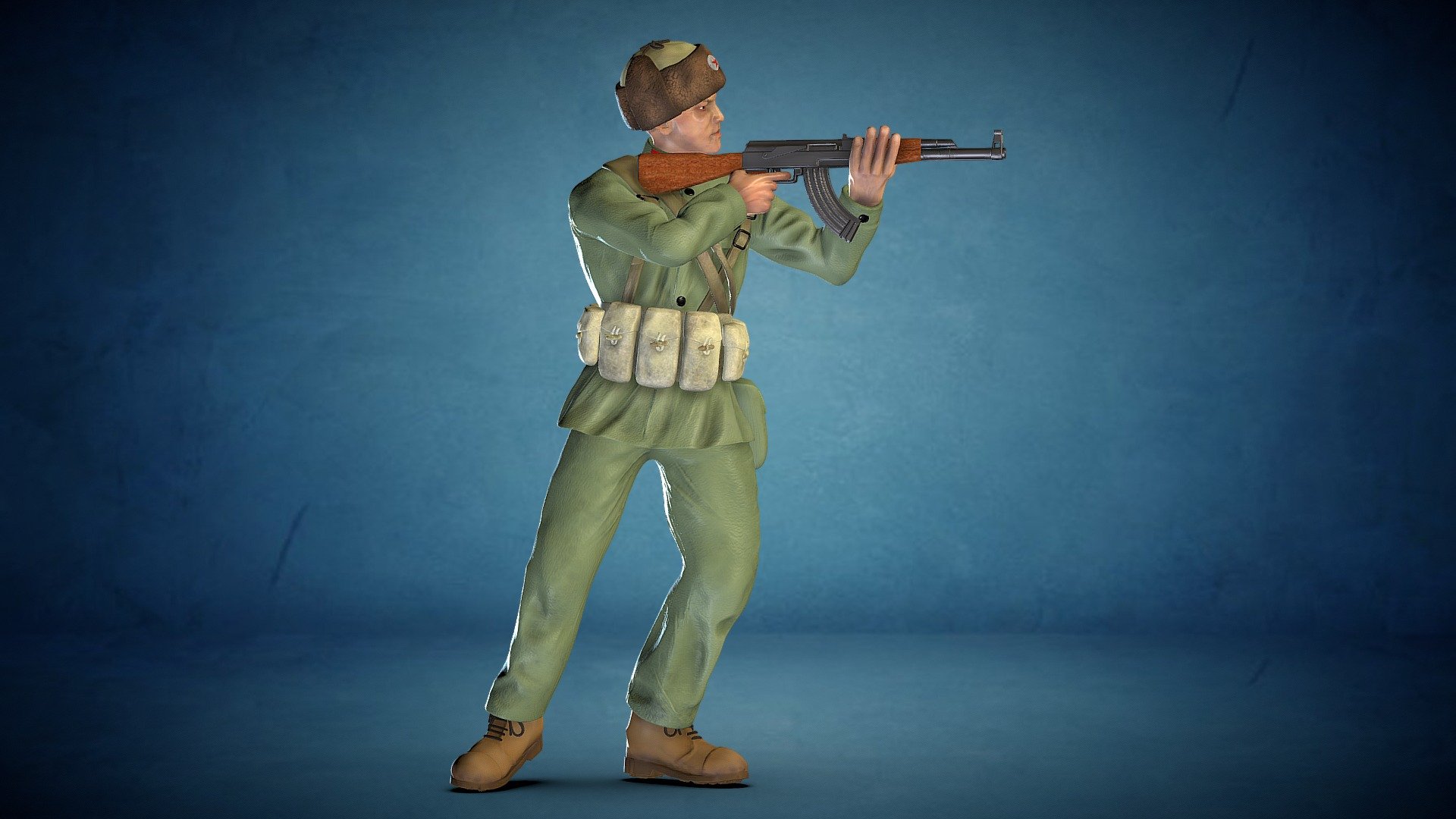 Soldier - China 1962 - Free - 3D printable - Download Free 3D model by ...