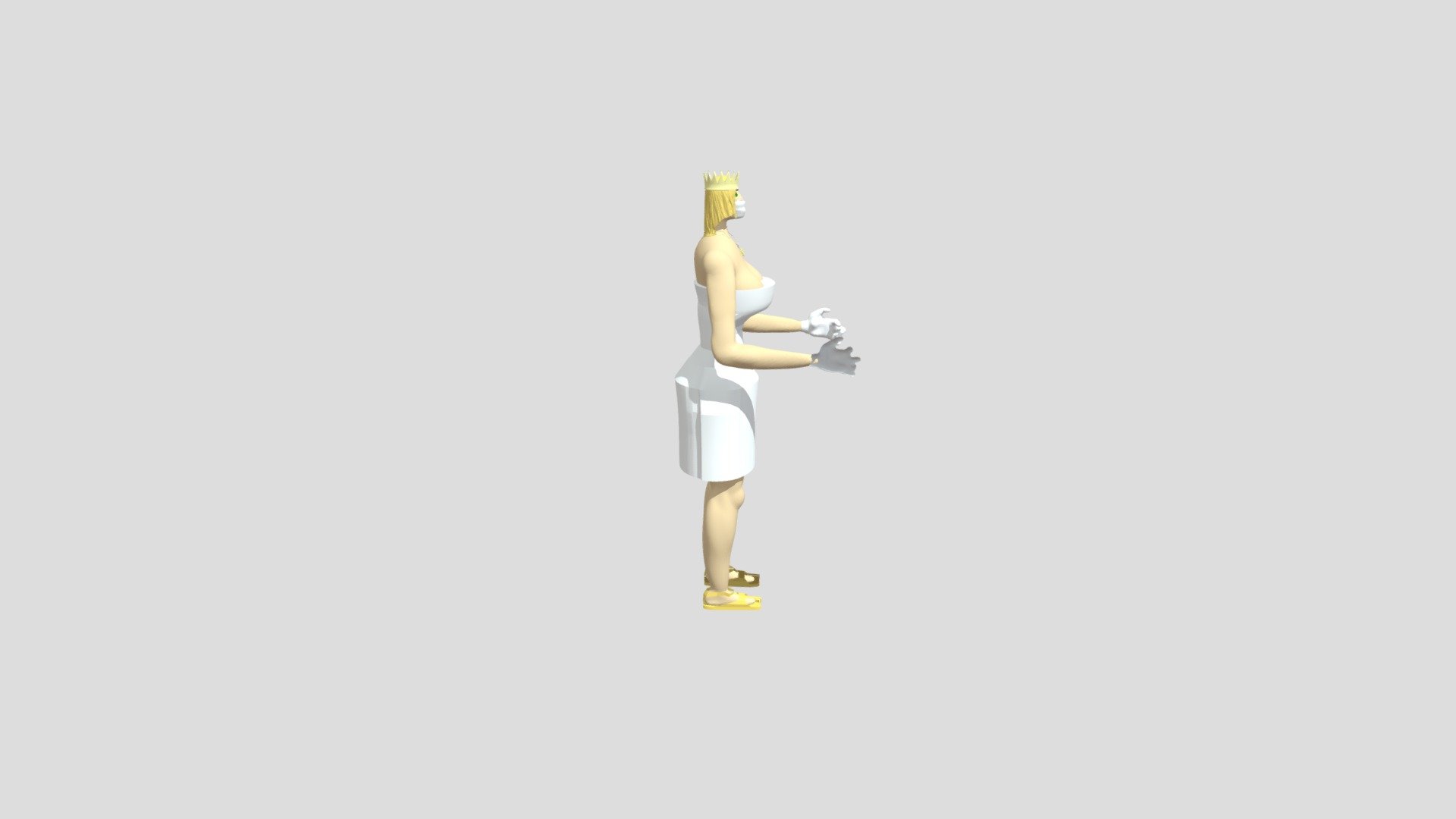 Queen - 3D model by Thunderman98 [55dc16b] - Sketchfab