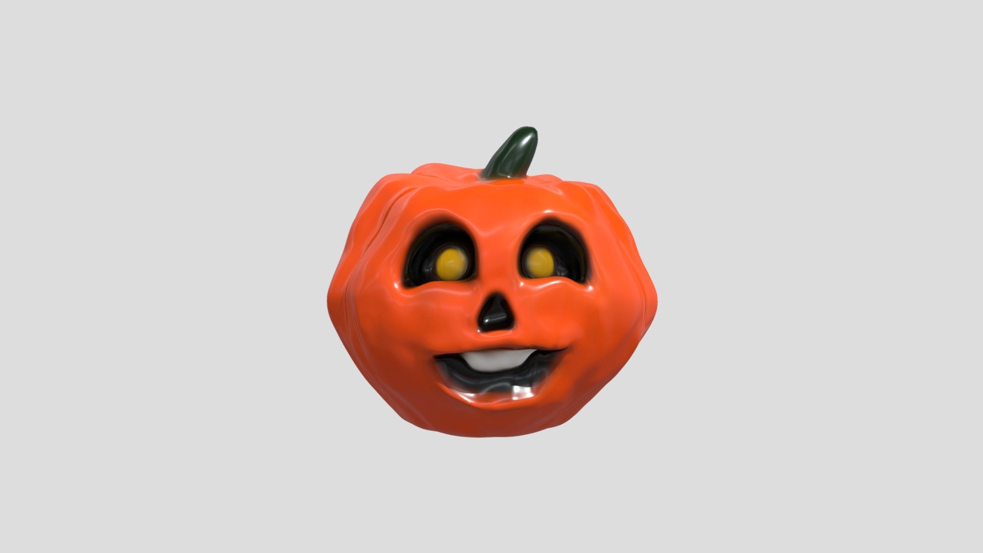 Cute Pumpkin - 3D model by justin_yi [55dc951] - Sketchfab