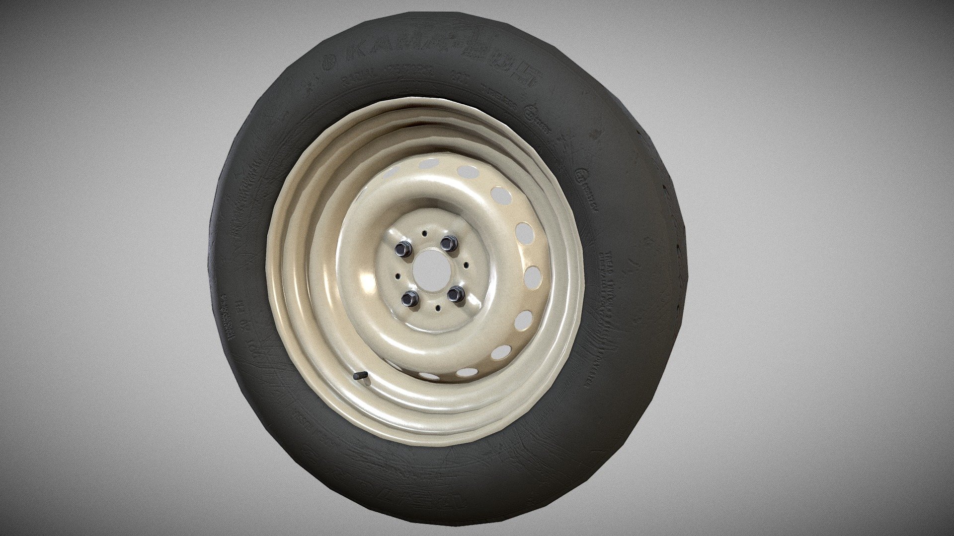 Wheel Stamped - 3D model by Uragan27 [55dd306] - Sketchfab