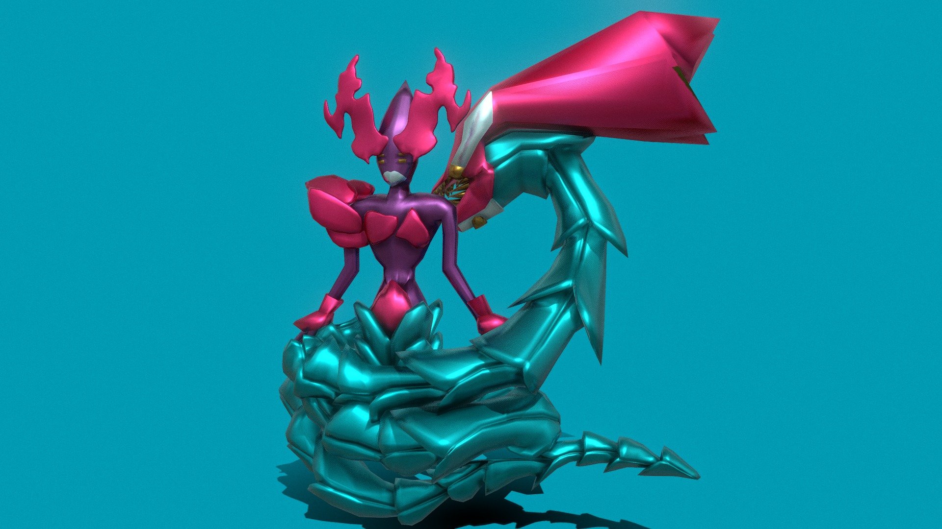 D/D Lilith (Yugioh) - Buy Royalty Free 3D model by Yanez Designs ...