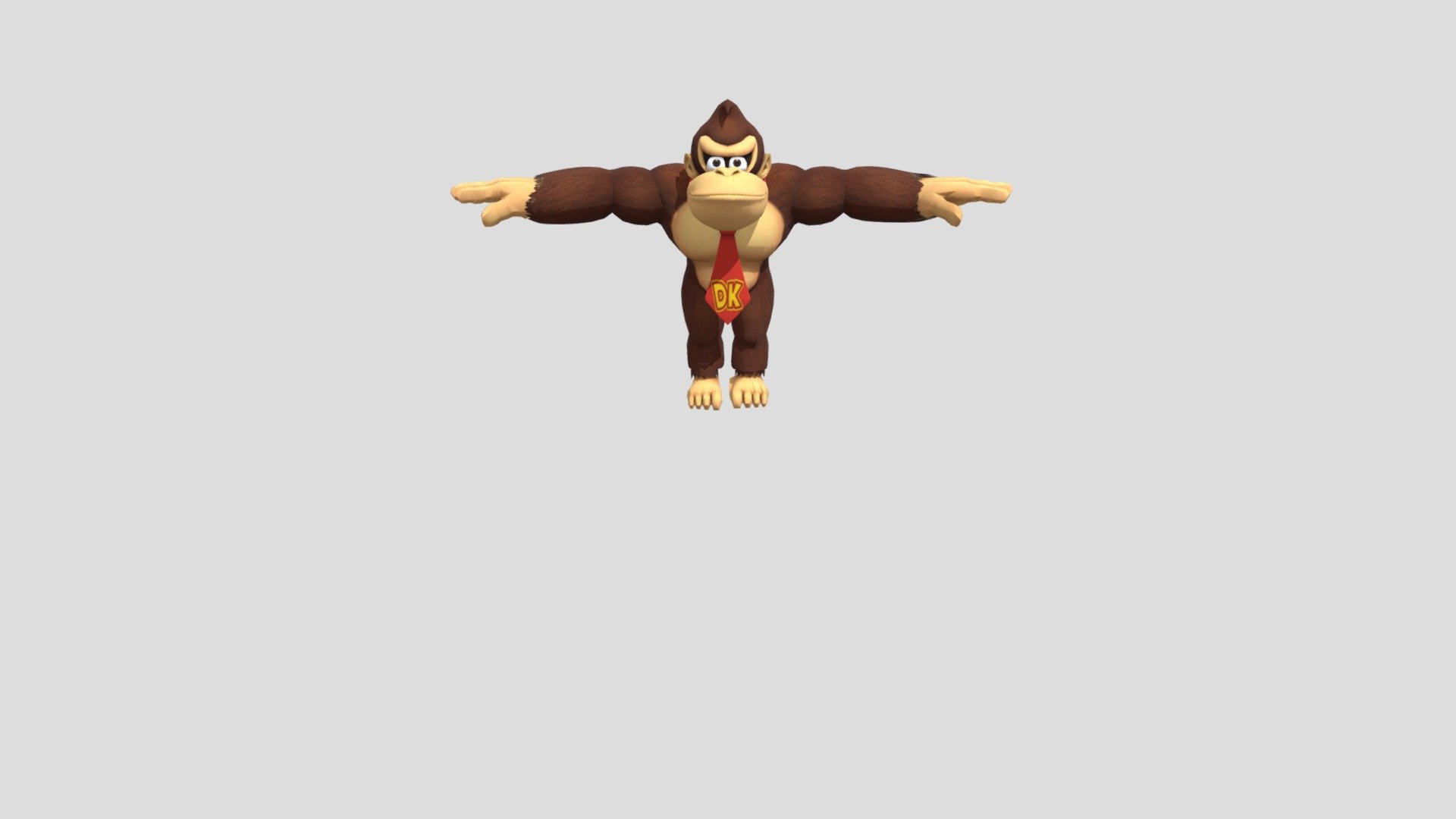 Donkey Kong - Download Free 3D model by 3D by Renato (@3dbyrenato ...