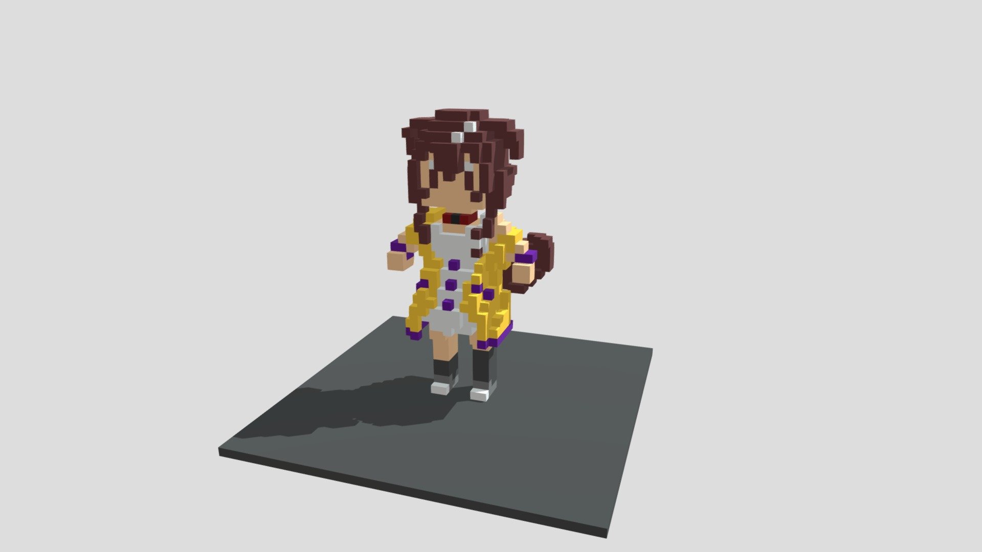 Inugami Korone - Download Free 3D model by Ethelthryth [55dda92 ...