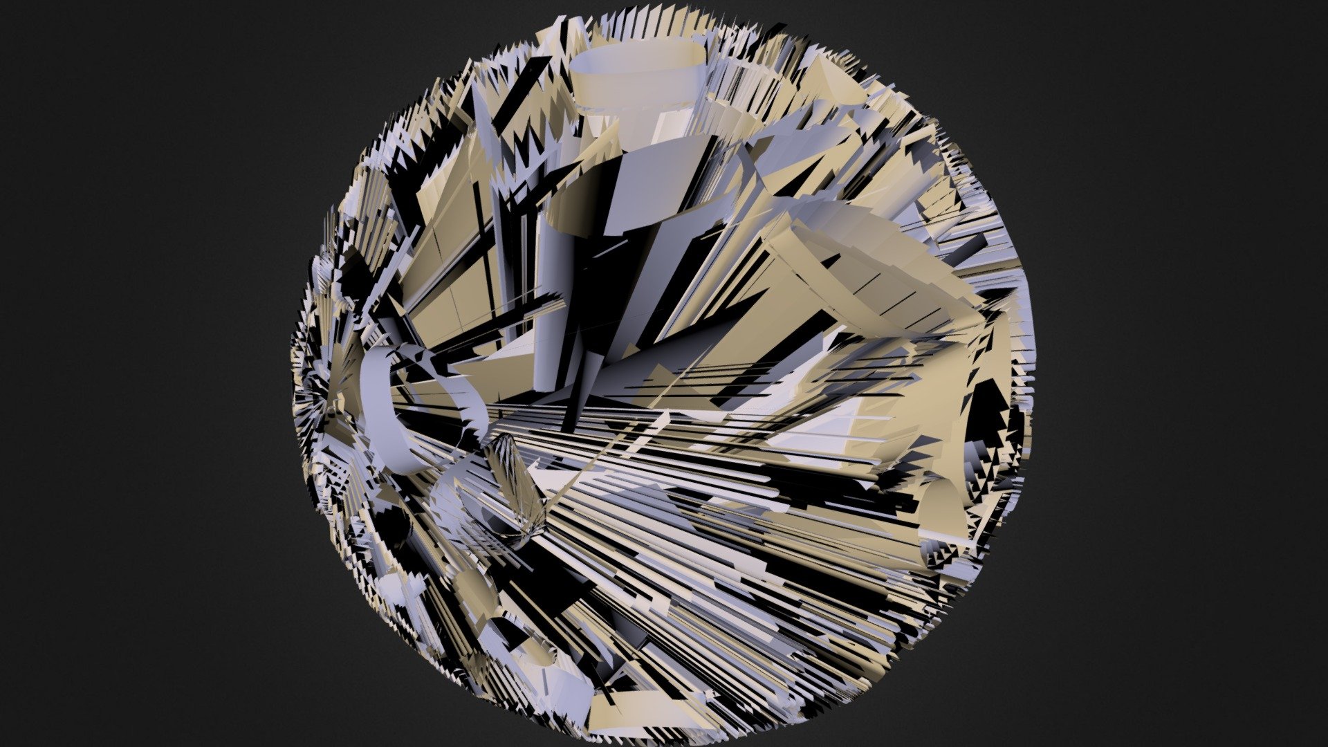 Voronoi Sphere - 3D model by palvarezrio [55ddcba] - Sketchfab