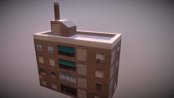 Building-mesh 3D models - Sketchfab